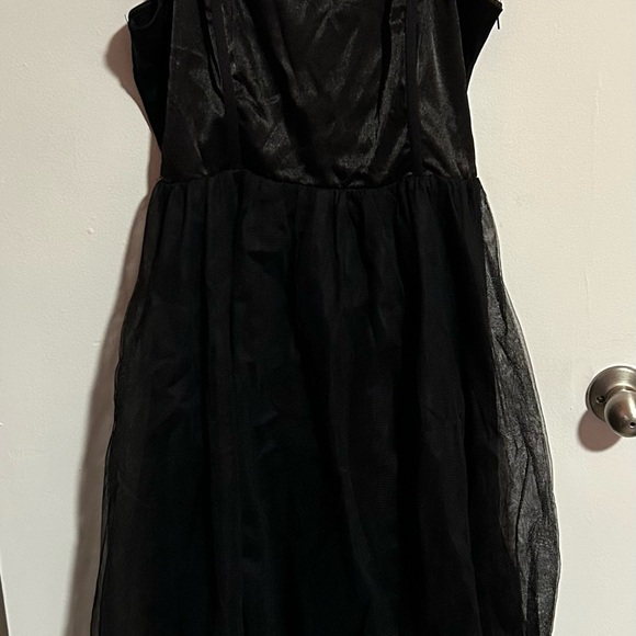 Hot Topic | Dresses | Nwt Hot Topic Cosmic Aura Black Corset Tulle Midi ...